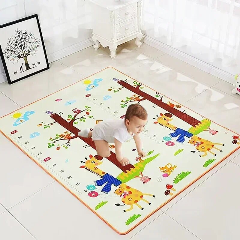 Детские игровые коврики из пено материала 180x120x1cm, Double sided pattern