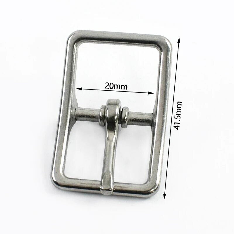 Пряжки Meetee из нержавеющей стали 16/20/25 мм 2Pcs, XP193-304SS-20mm