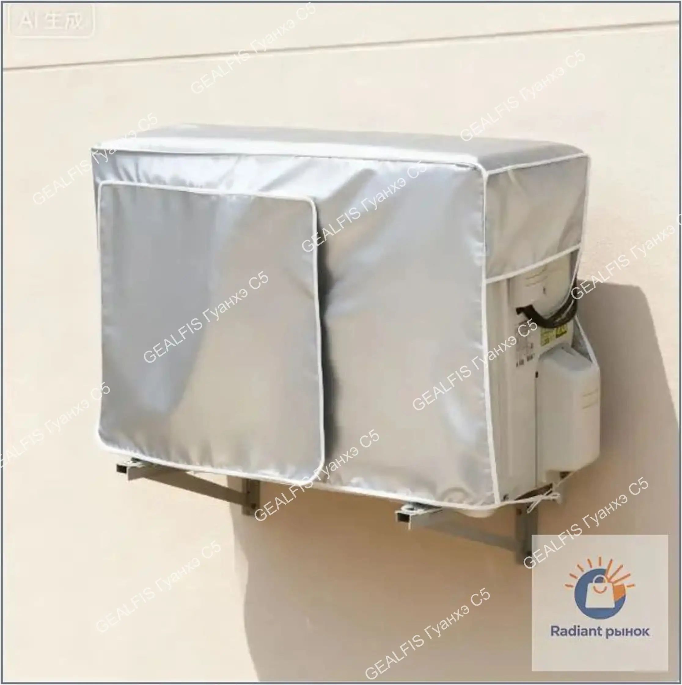 Чехол для кондиционера 72x53x26см внешний/наружный блок сплит-системы