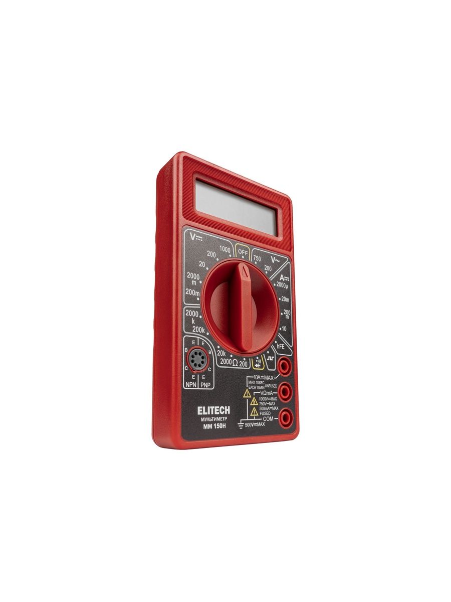 Мультиметр ELITECH ММ 150Н — фото 1