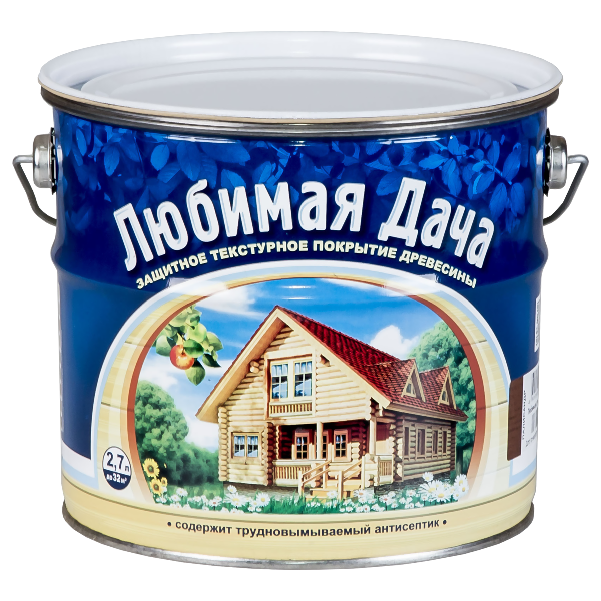 Защитно-декоративное покрытие Любимая Дача (калужница / 2.7л.)
