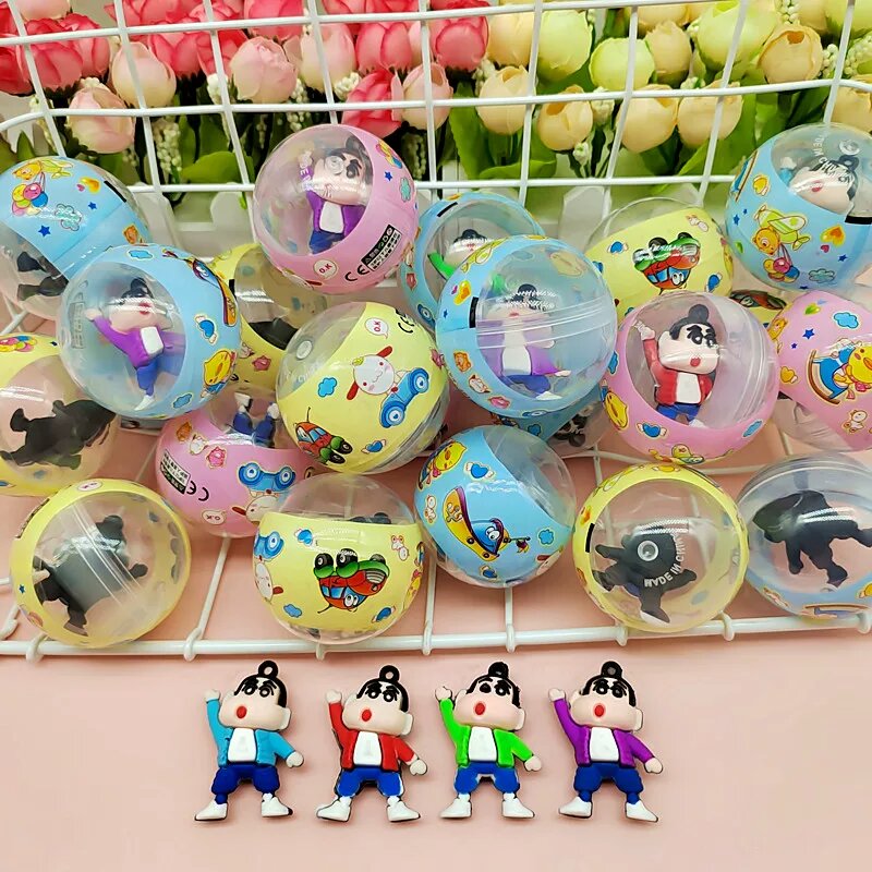 100шт 5см капсула игрушка кукла Shin-chan с пленкой слепой бокс подарок для детей