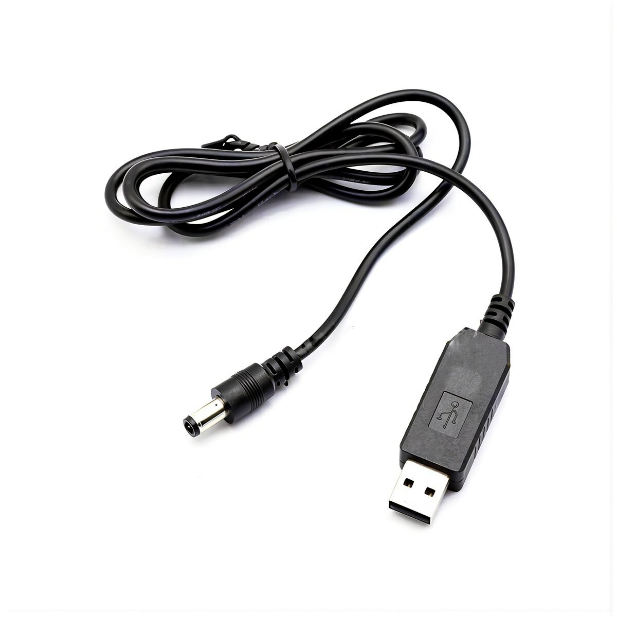 USB повышающий кабель DC 5V вход 9V выход разъем 2.1х5.5 мм длина 1 метр для роутеров и других малых электронных устройств питание