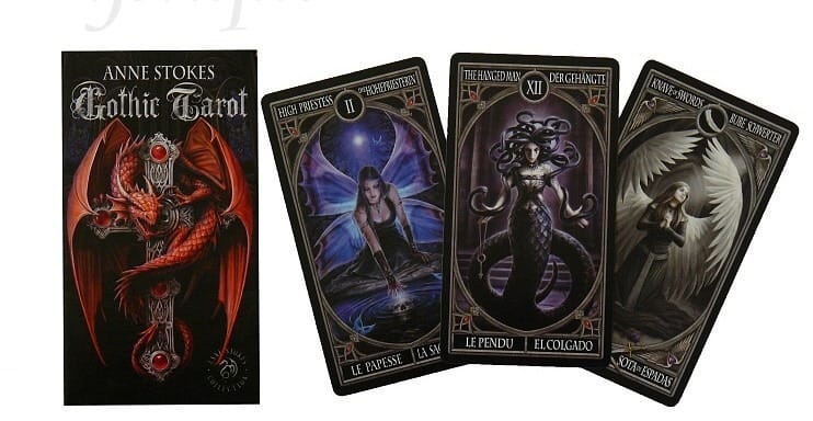 Настольная игра Fournier Таро Anne Stokes для детей, 78 карт, 110x60 мм