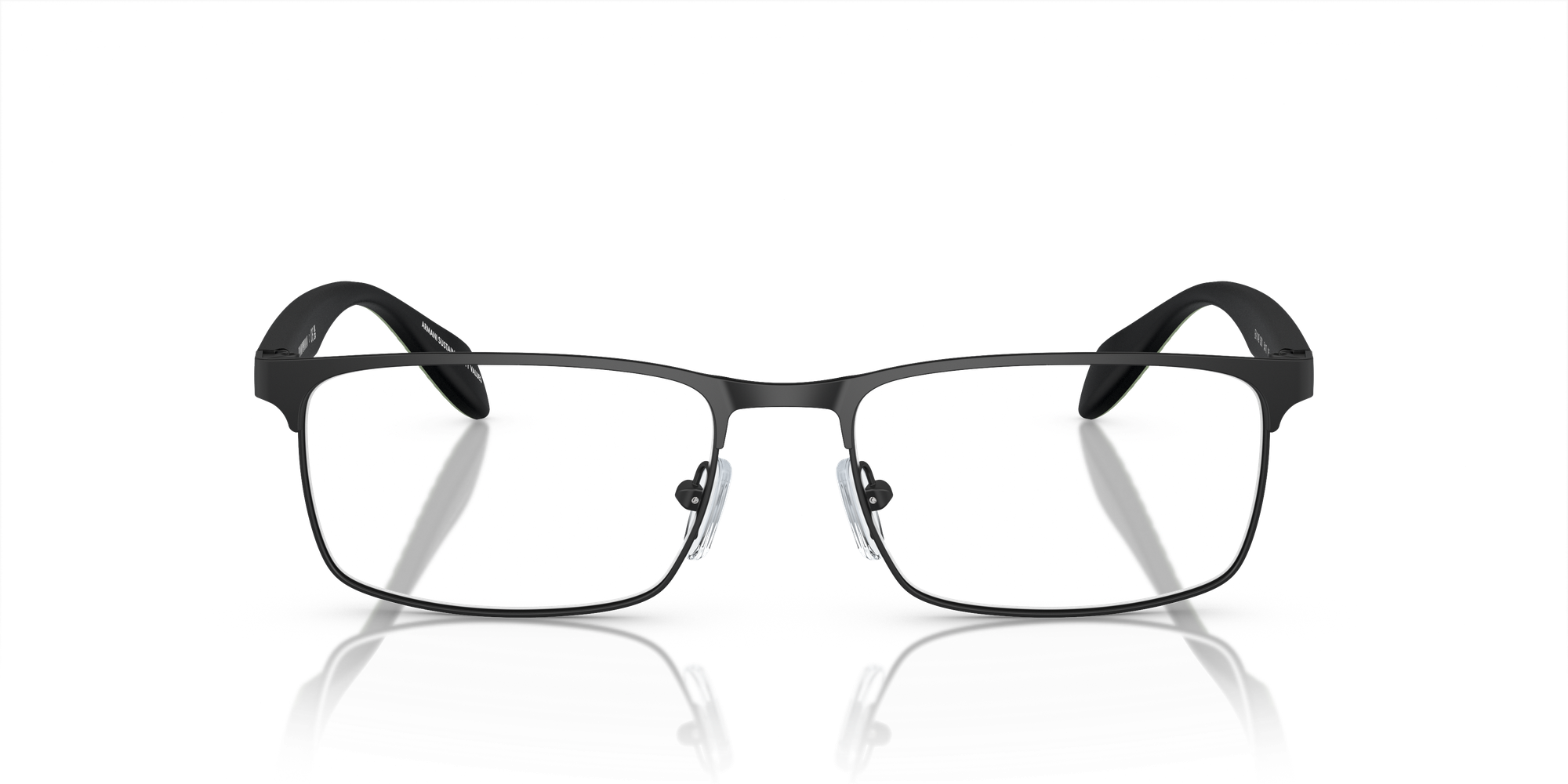 Оправа Emporio Armani 0EA1149 3001 56 прямоугольная металл матовая черная мужская