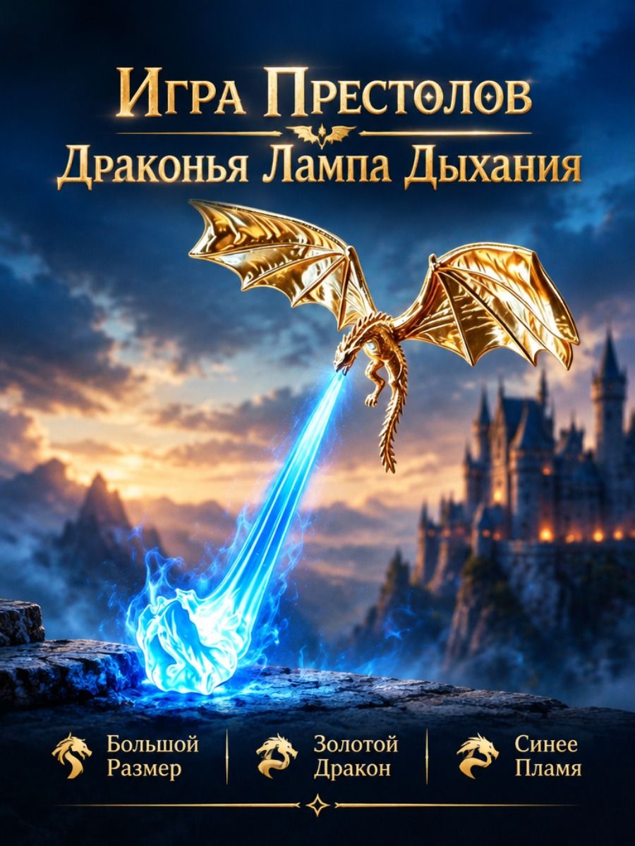 Игра Престолов Драконья Лампа Дыхания, Со Светодиодной Подсветкой/USB Зарядка