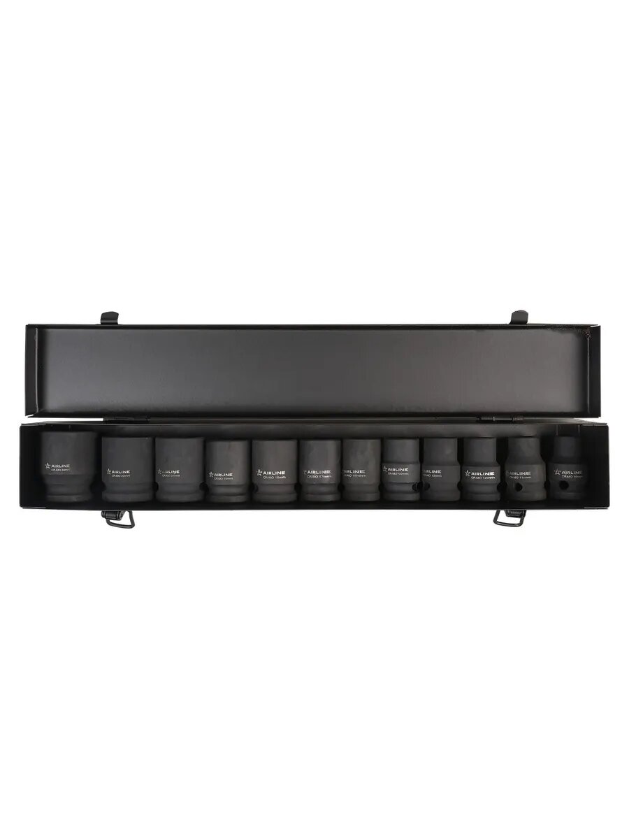Набор ударных головок 1/2" 10–24мм L38, арт. ATAS040