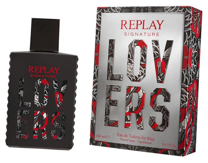 Replay Signature Lovers For Man мужской парфюм 100 мл - Реплей Сигначе Лаверс Фо Мэн