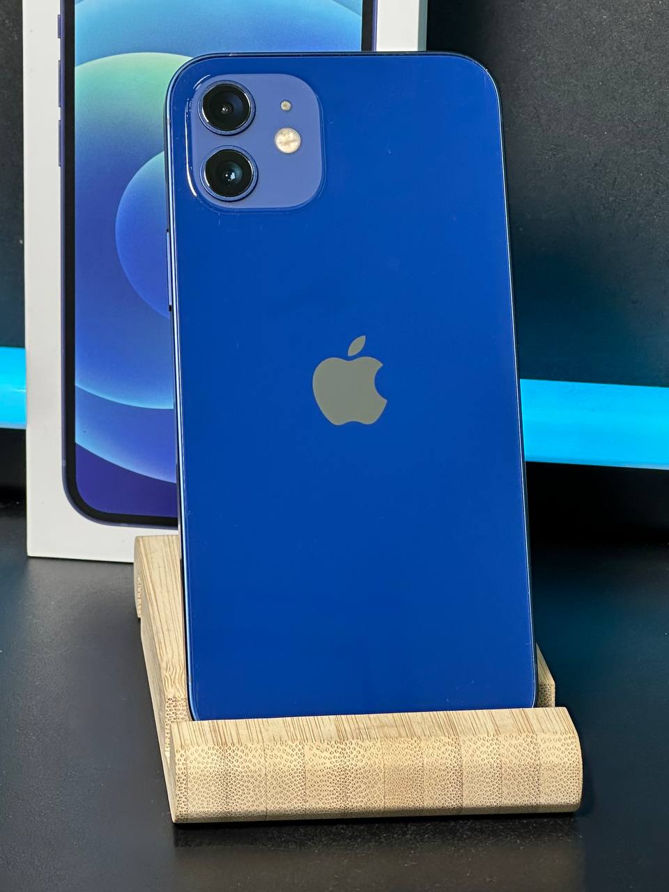 Смартфон Apple iPhone 12, 128 ГБ, nano-SIM + eSIM, синий