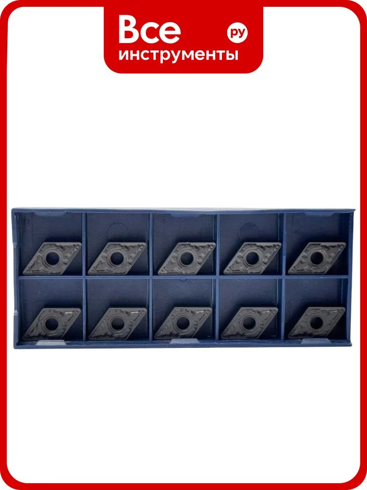 Упаковка 10шт. Пластина Vizer DNMG 110408 GM VC5225 (Р) 11080125V16UP