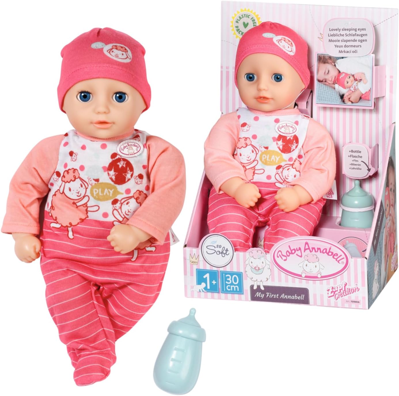Кукла Baby Annabell Аннабель с аксессуарами 709856-116721