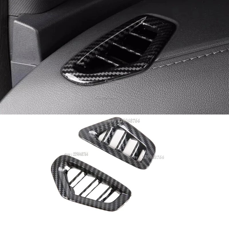Для Changan UNIT UNI-T 2021 2022 2023 2024 углеродный Серебряный автомобильный ABS Carbon Fiber