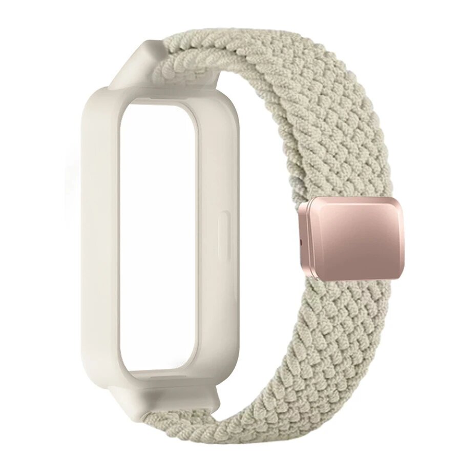 Бежевый ремешок ATOPKEY для Xiaomi Mi Band 9 Active