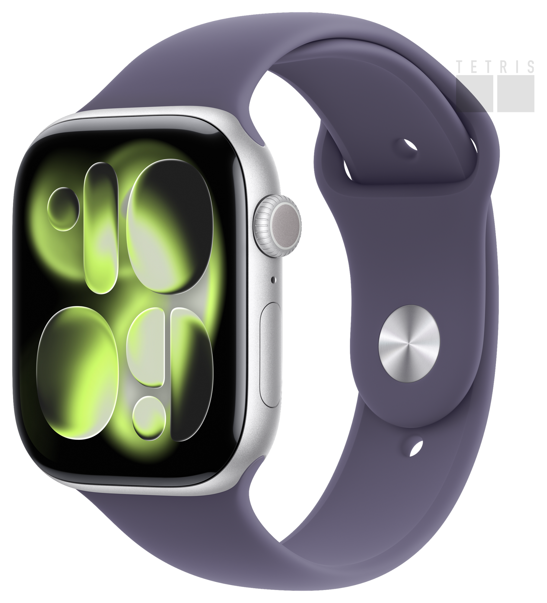 Умные часы Apple Watch Series 11 42 мм, Silver Aluminum, Purple Fog Sport Band S/M, GPS