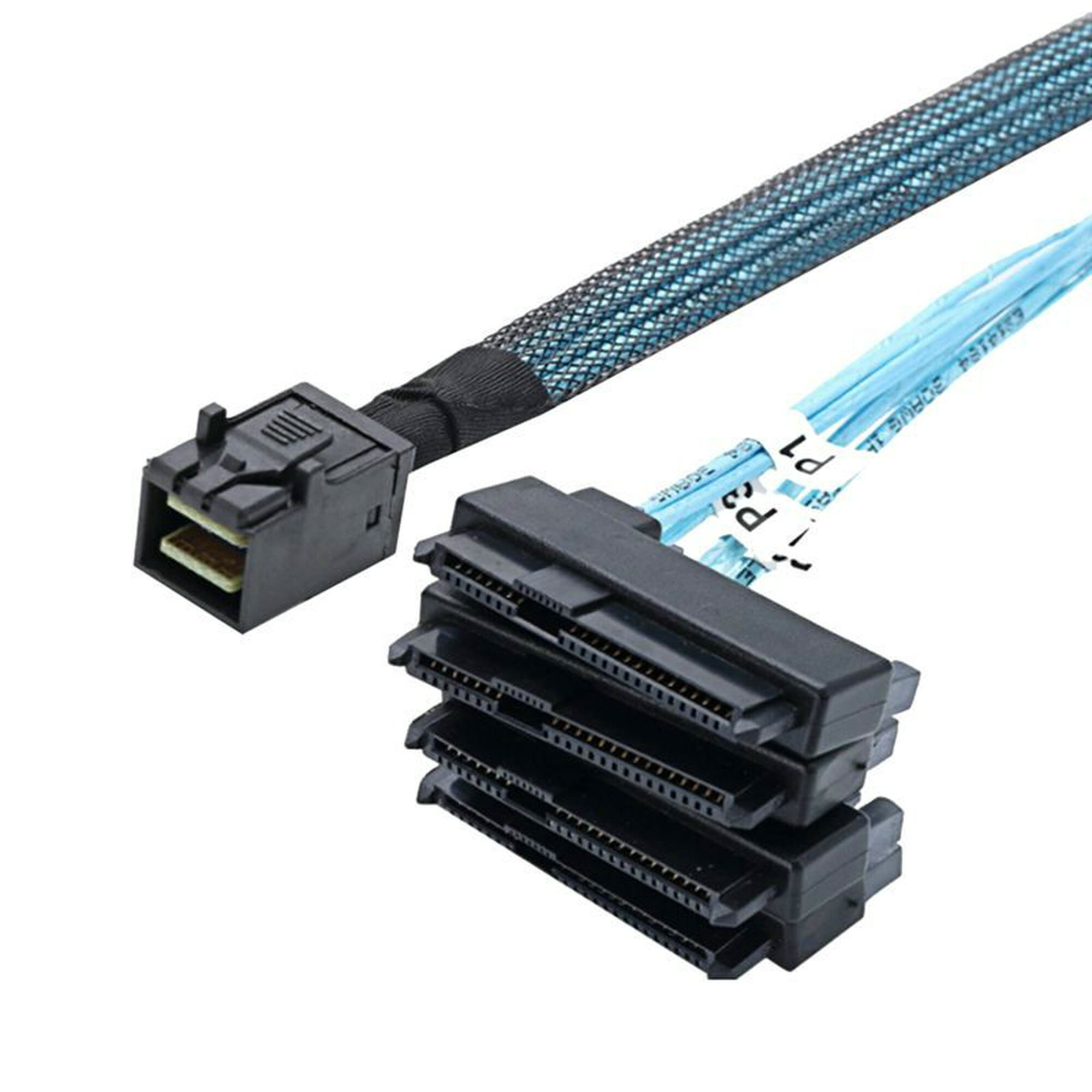 Разъемы для кабеля Mini SAS HD 12G SFF8643 на 4 SAS 29 Pin SFF8482