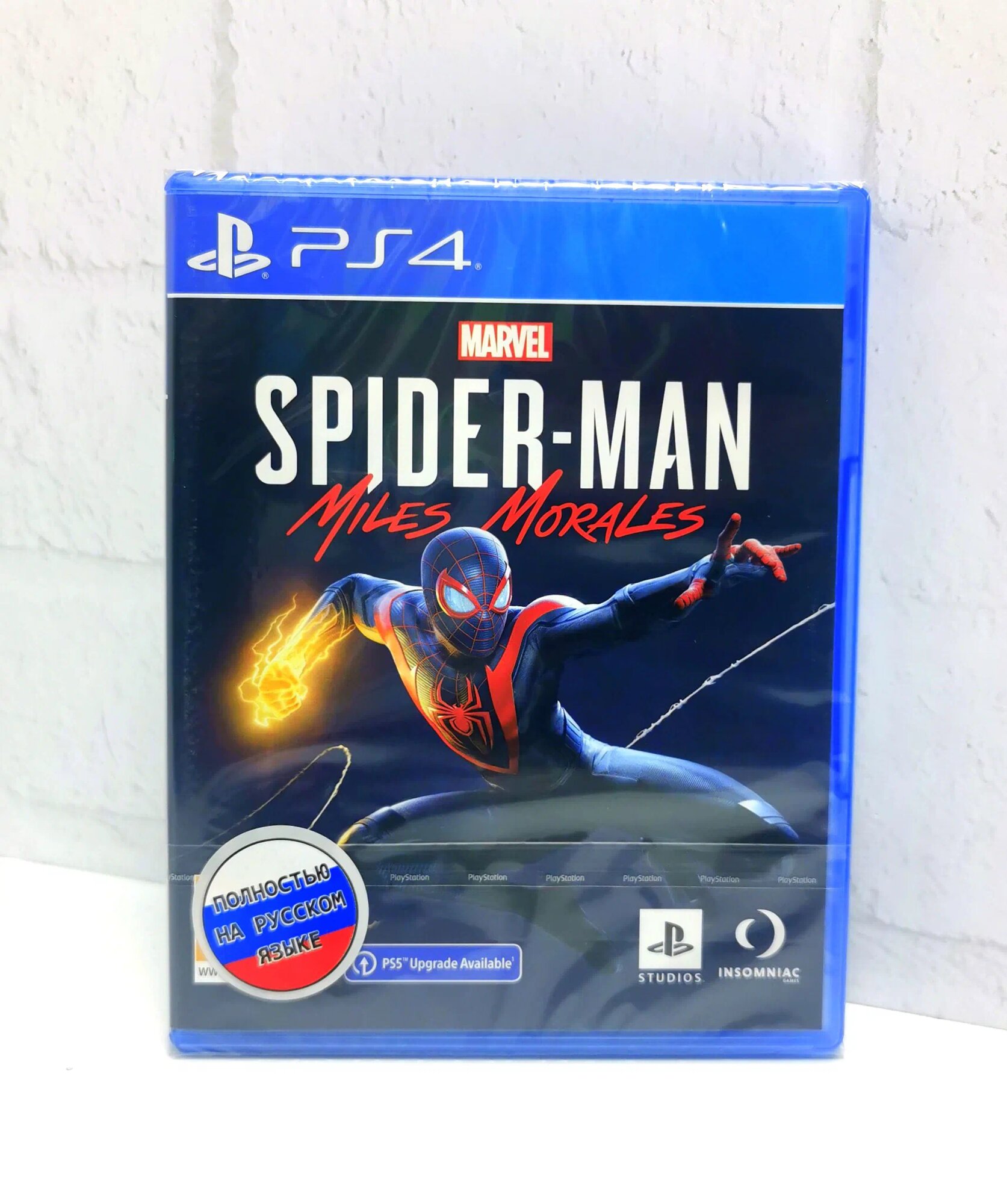 Marvel Spider Man Miles Morales Человек Паук Майлз Моралес Полностью на русском CUSA 20177 Видеоигра на диске PS4 / PS5