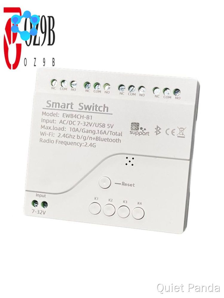G4( Y E) Smart Switch 4-Канальный Интеллектуальный Модуль WiFi-Коммутатора 7-32 В