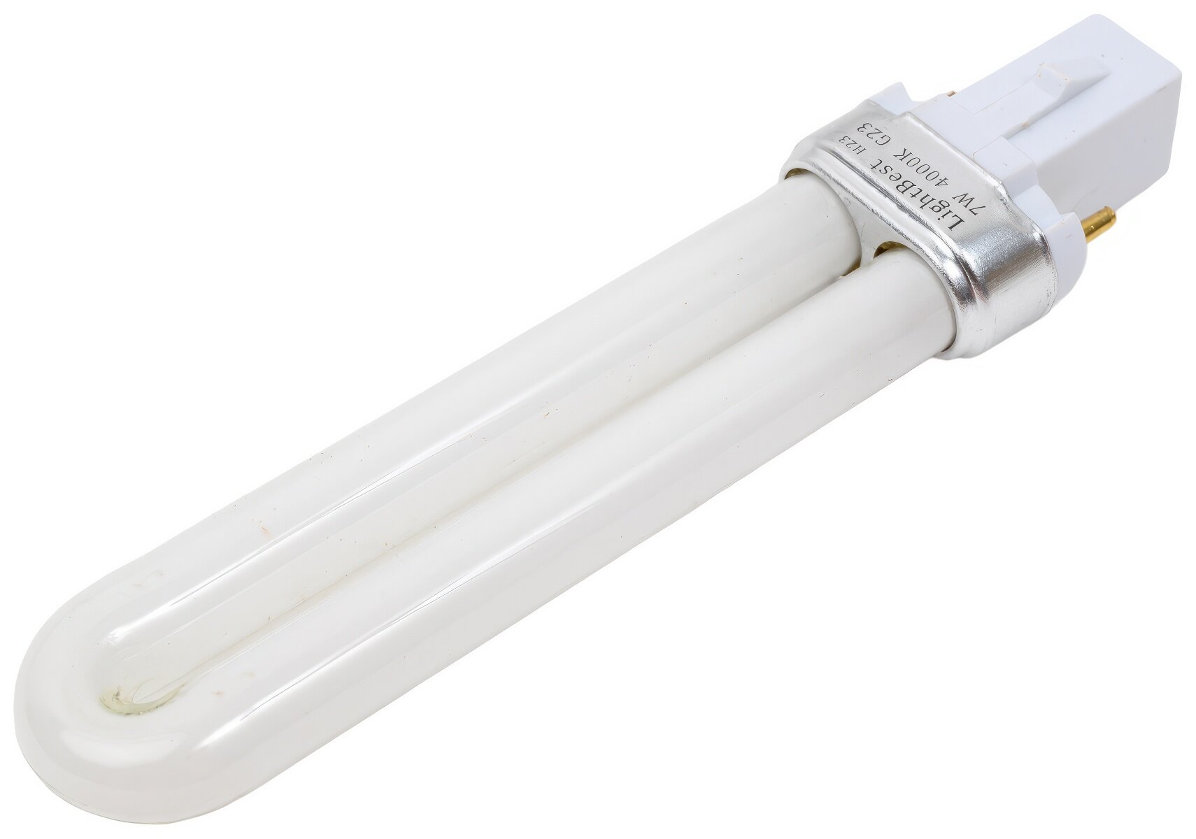 Люминесцентная лампа LightBest LBL S 71025 7W 4000K G23 701071025