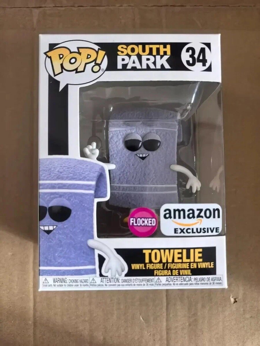 Фигурка ! South Park Towelie Flocked 34# в коробке, 1 шт. Китай