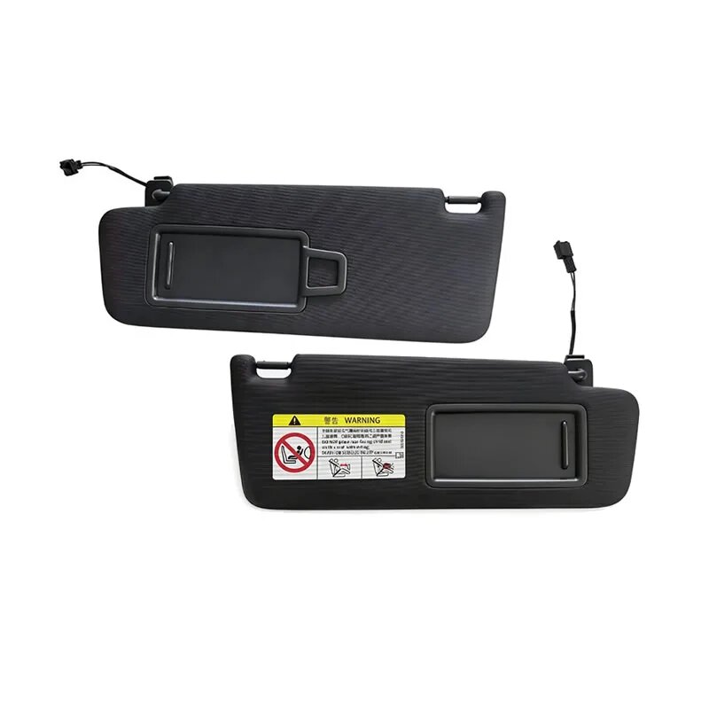 Для VW Golf 5 2003-2008, Golf 6 2009-2014, Passat B6 B7: Черно-серая передняя Черный, 1 Pair Black