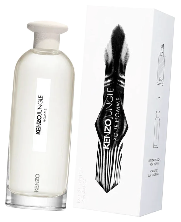 Туалетная вода для мужчин Джангл Хом Кензо 75 мл - Kenzo Jungle Homme Eau De Toilette Джунгли
