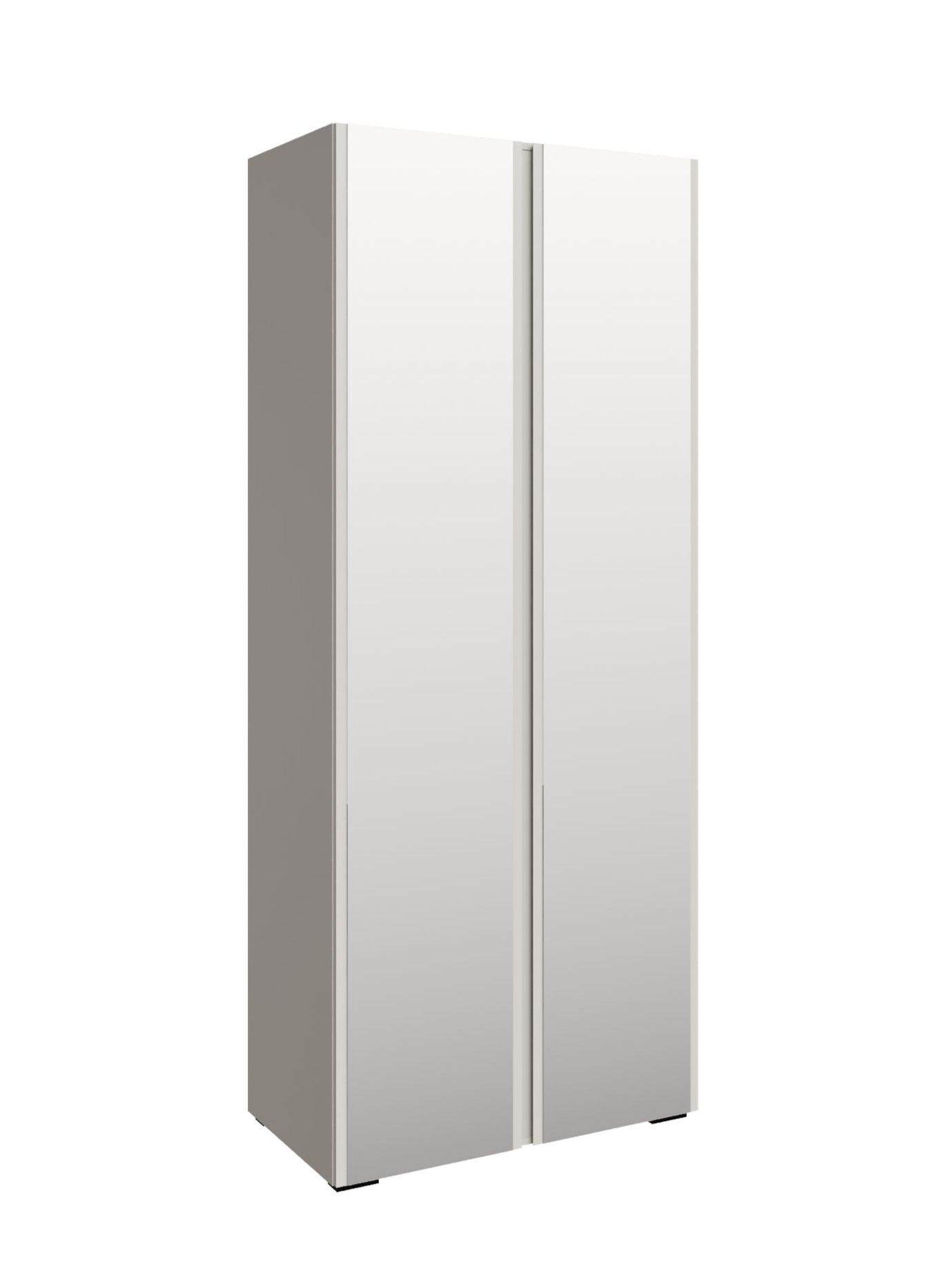Шкаф Альта (0,95) кашемир, с зеркалом, 2300х950х520, микон