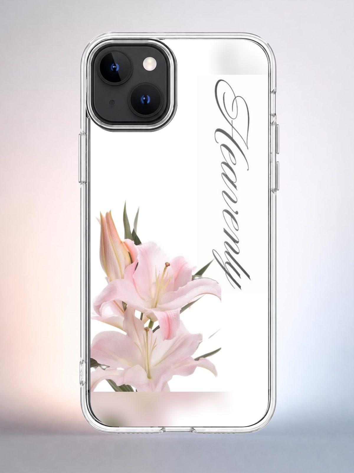 Чехол iPhone 15 Розовые лилии Y2K Indie Sleaze