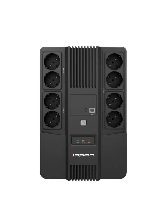 Источник бесперебойного питания Ippon Nut 1050 2061500 600Вт 1050ВА черный