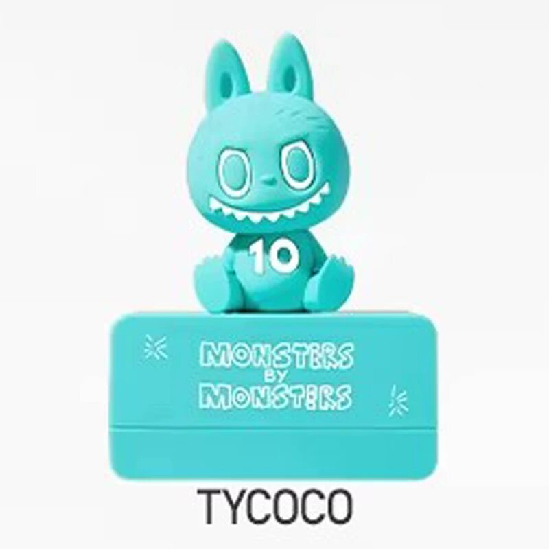 Серия THE MONSTERS 10-летие: магнитная печатка TYCOCO для холодильника, подтвержденный персонаж в слепой коробке