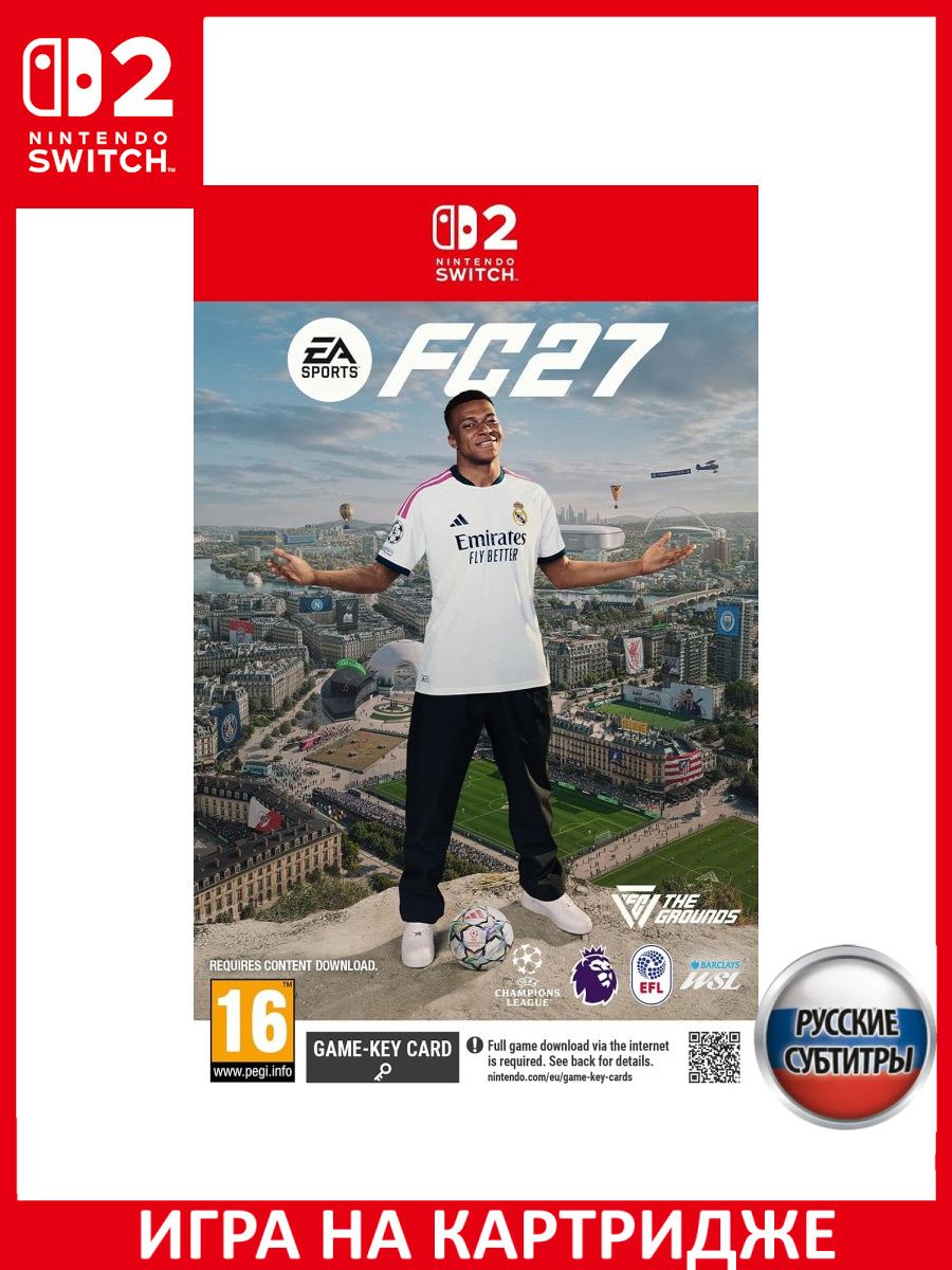 Игра EA SPORTS FC 27 (FIFA 27) (Game-Key Card) Русская Версия (Switch 2)