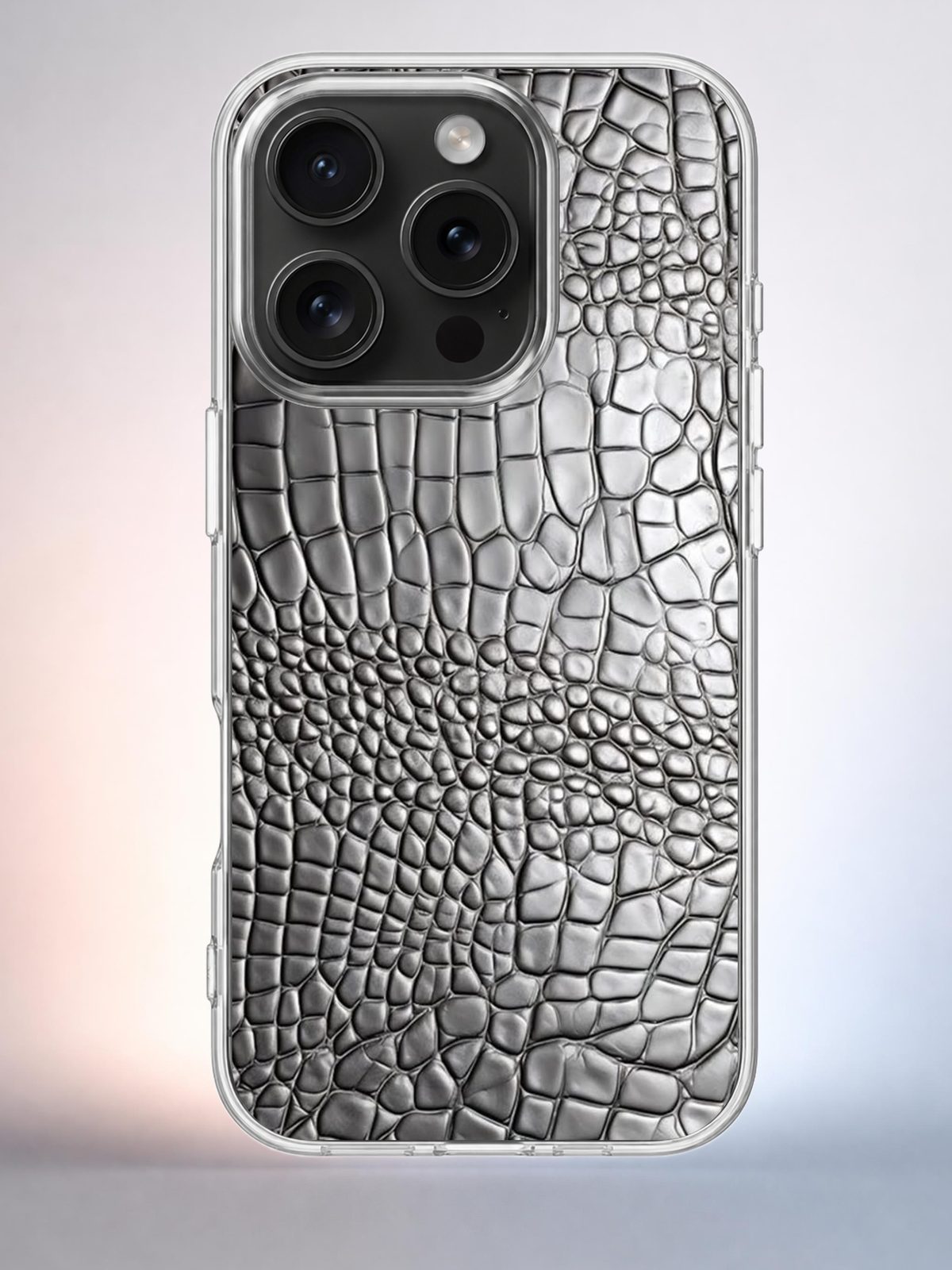 Чехол iPhone 15 Pro Текстура кожи Y2K Indie Sleaze