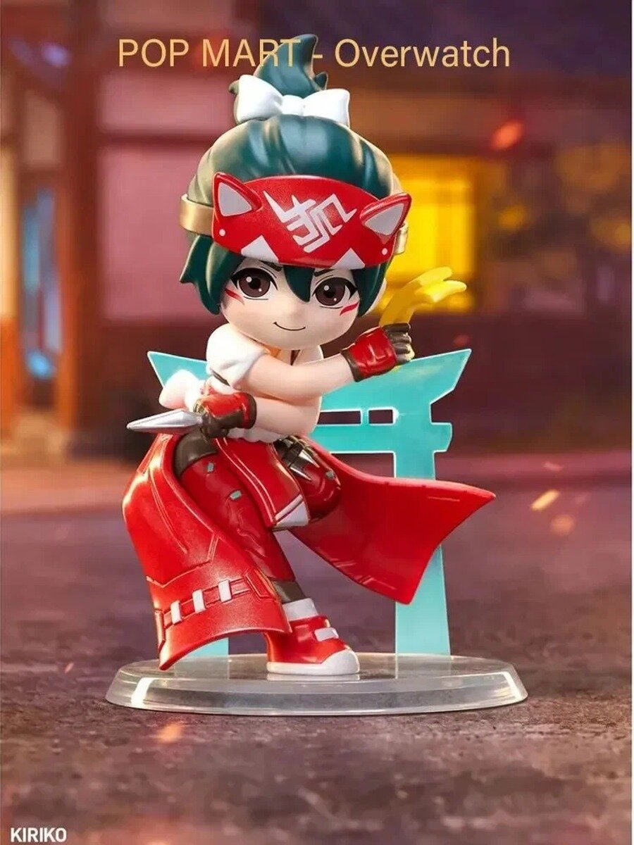 POP MART - Overwatch Play of the Game Series Figures, Подарки, украшения комнат, 1 шт