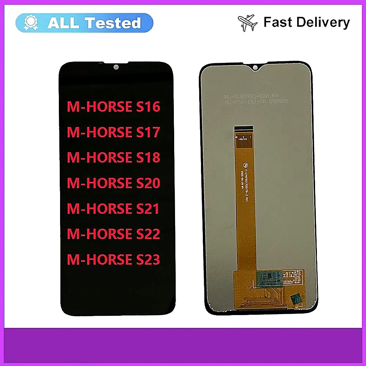 Дисплей для M-HORSE S16 S17 S18 S20 S21 S22 S23; дисплей в сборе с сенсорным экраном; черный ; содержать инструментов