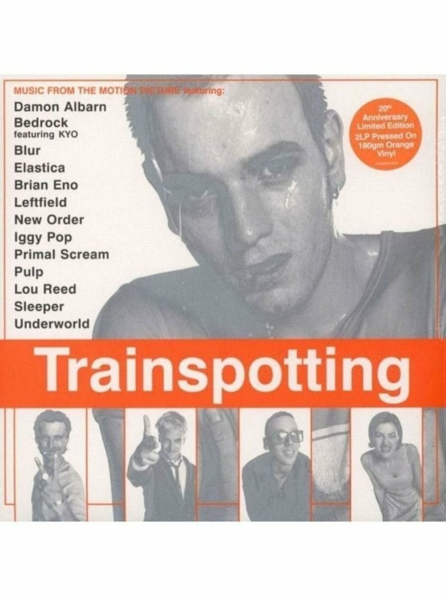 Виниловая пластинка Various - Trainspotting (Music From The Motion Picture) 2 x Vinyl, LP, Compilation, 20th Anniversary Edition