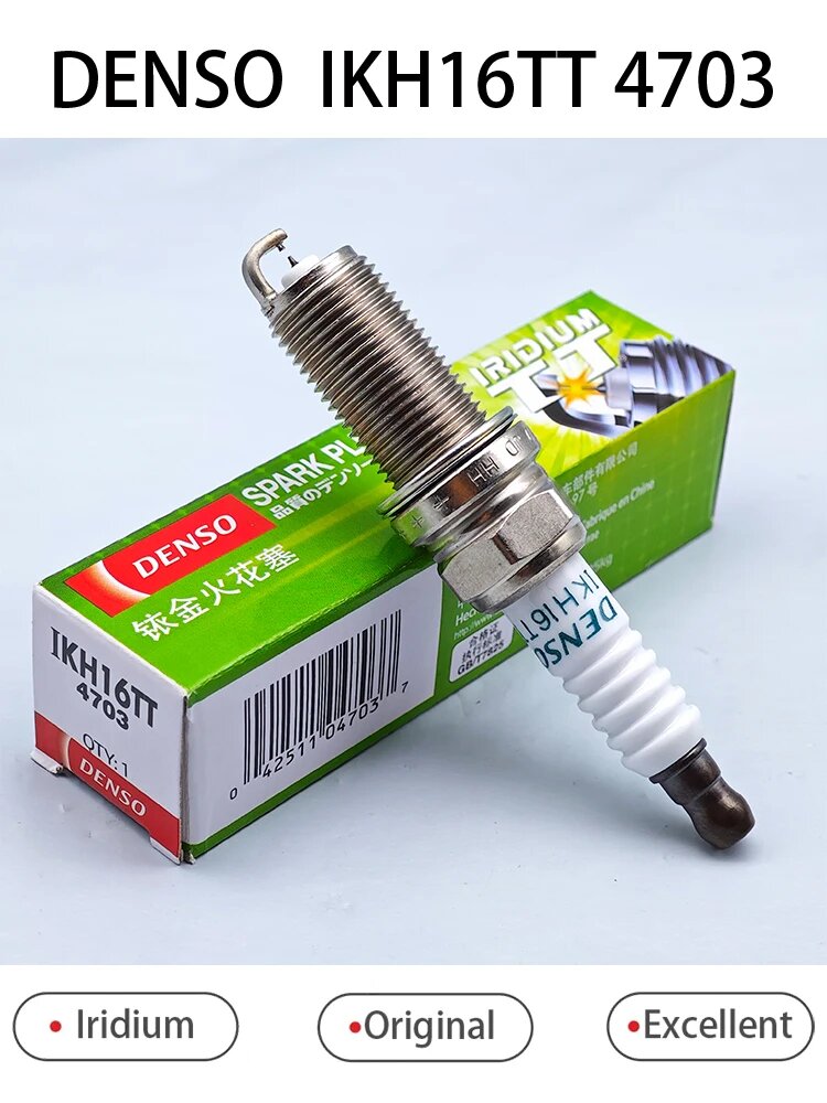 1 шт. DENSO иридиевая свеча зажигания IKH16TT 4703 адаптирует для Highlander/Sonata/Lingxiang/Teana/Triumph Sega 408 и т. д.