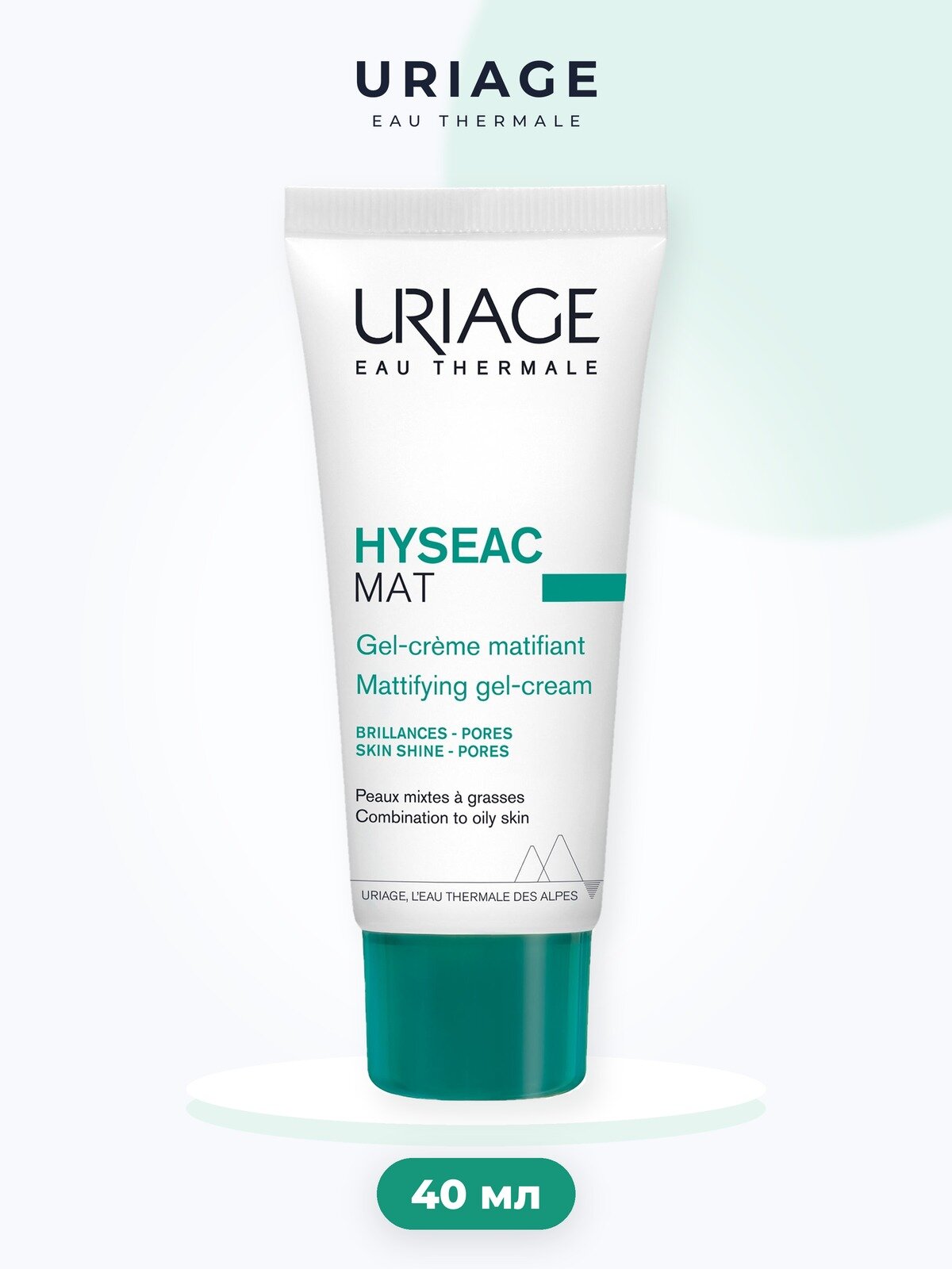 Матирующий крем-гель Uriage Hyseac, для комбинированной кожи, 40мл