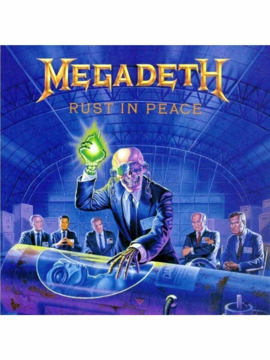 Музыка CD Megadeth - Rust In Peace (CD, Album, Reissue, 2004)