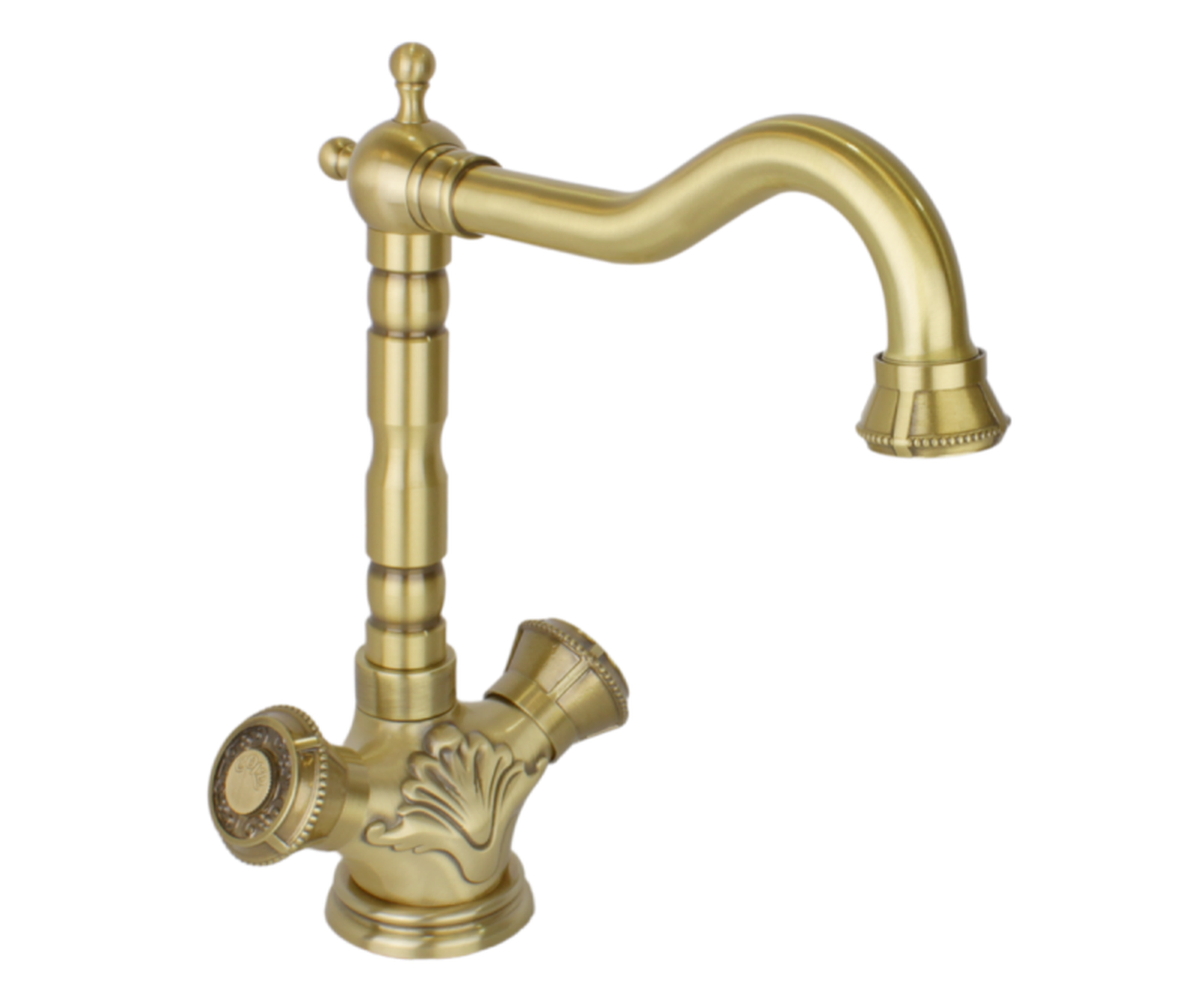 Смеситель для раковины Bronze de Luxe ROYAL 10105, бронза, рычажное управление