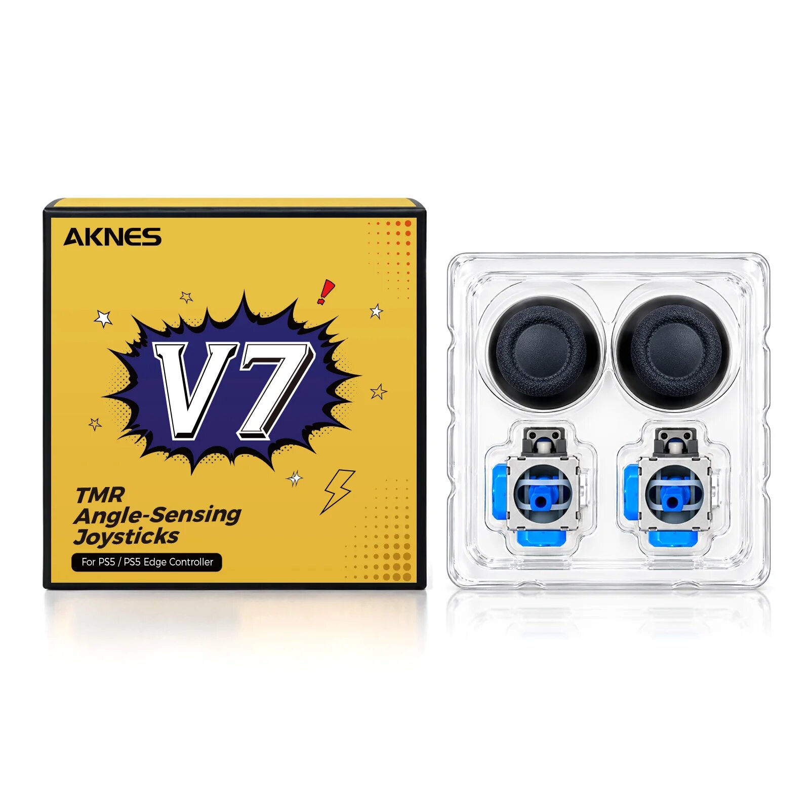 Акнес V7 TMR джойстики для PS4, PS5, Xbox 2 Pairs, For PS5