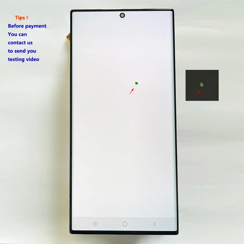 С дефектами SUPER AMOLED S23 Ultra ЖК-дисплей для Samsung S23 ultra S918U S918B 77--Black Frame
