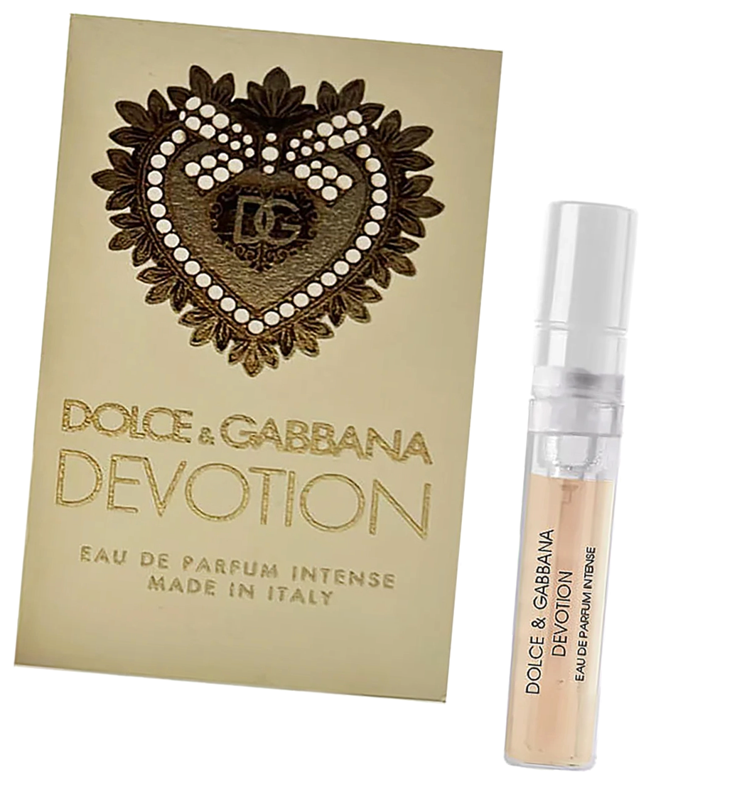 Парфюм в миниатюре: Парфюмерная вода Dolce Gabbana Devotion Intense пробник 1.5 / Дольче Габбана Девоушн Интенс сэмпл