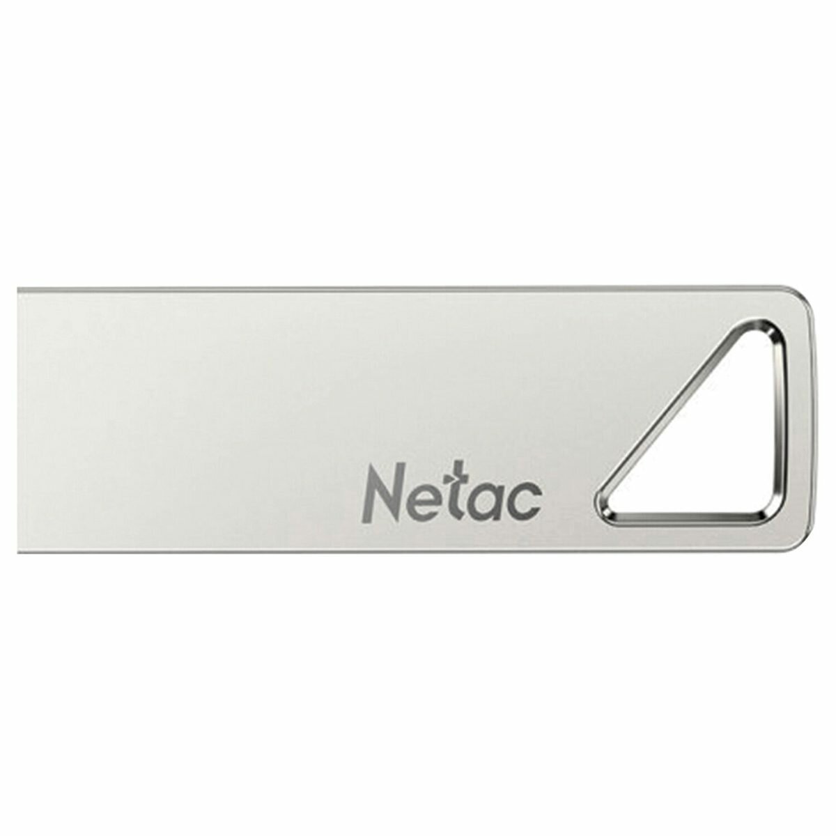 Флеш-память USB 32Gb Netac U326, USB 2.0, металлический корпус, серебристый (NT03U326N-032G-20PN)