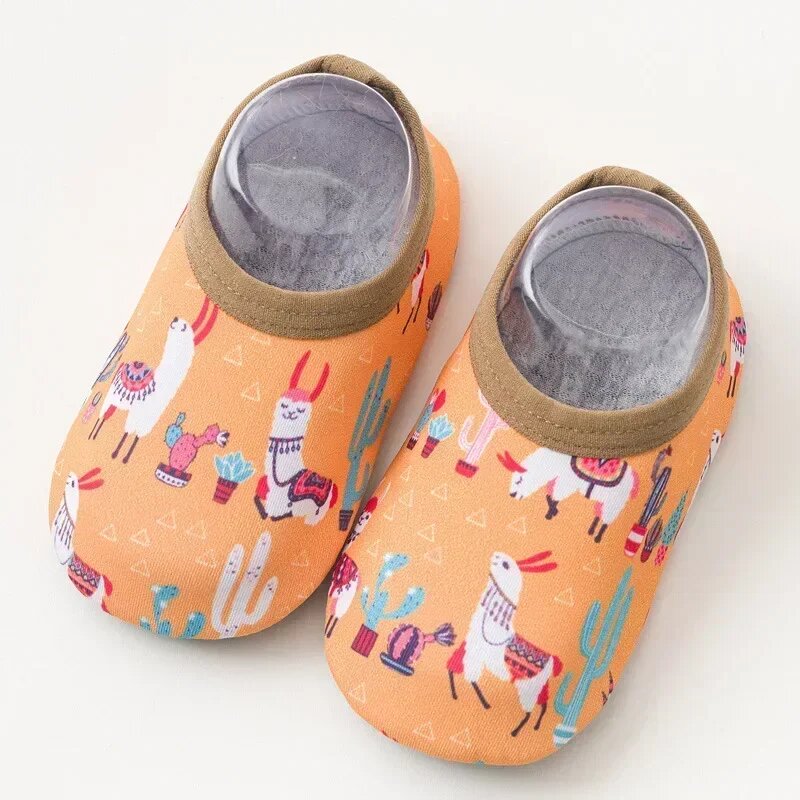 Детские спортивные кроссовки для плавания yellow Alpaca