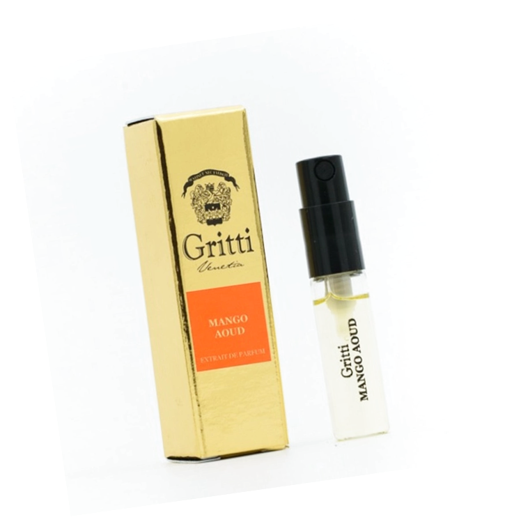 Сэмпл парфюма Gritti Mango Aoud 2 / Духи Гритти Манго Уд пробник / Аромат в мини-флаконе
