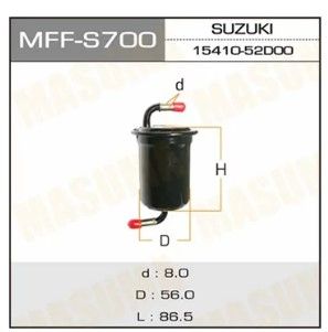 Фильтр топливный (высокого давления) Masuma MFF-S700