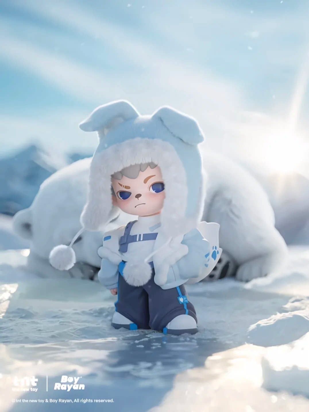 Фигурка Boy Rayan в стиле киберпанк, коллекционная игрушка-сюрприз из винила и металла, подарок для детей и взрослых, серия
