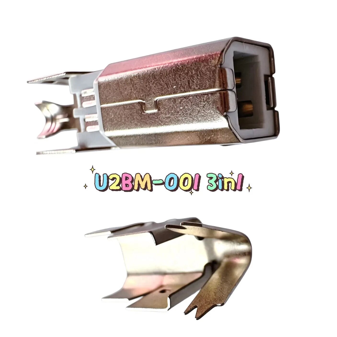 5 комплектов USB 2.0 разъемов типа B