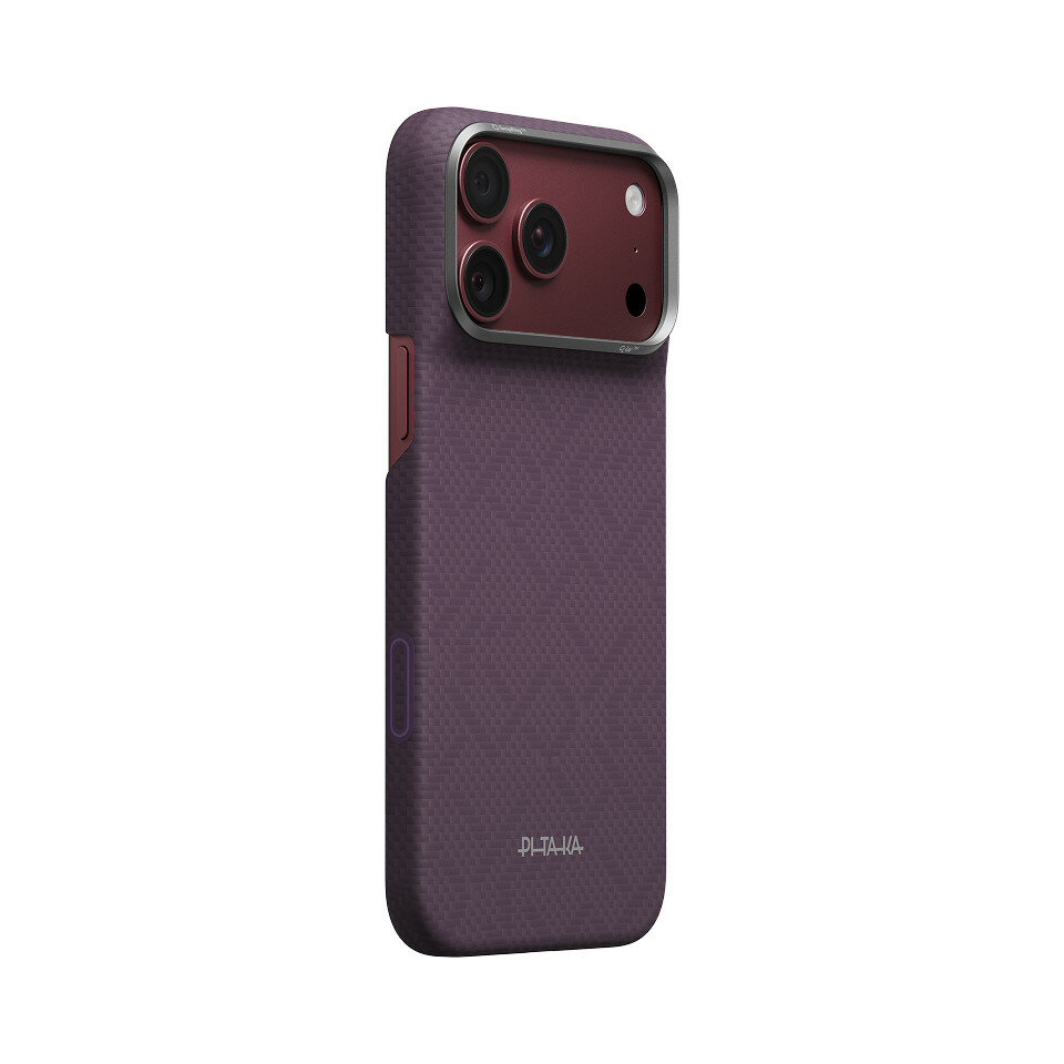 Чехол PITAKA Edge Case для iPhone 18 Pro Max - Charoite Purple