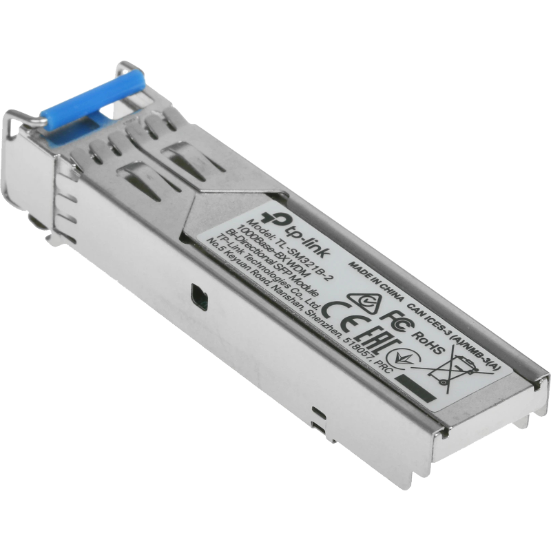 Трансивер TP-Link SM321B-2 SFP 1000Base-BX WDM, одно волокно SM, LC, Tx 1310/Rx 1550 нм, до 2 км SM321B-2