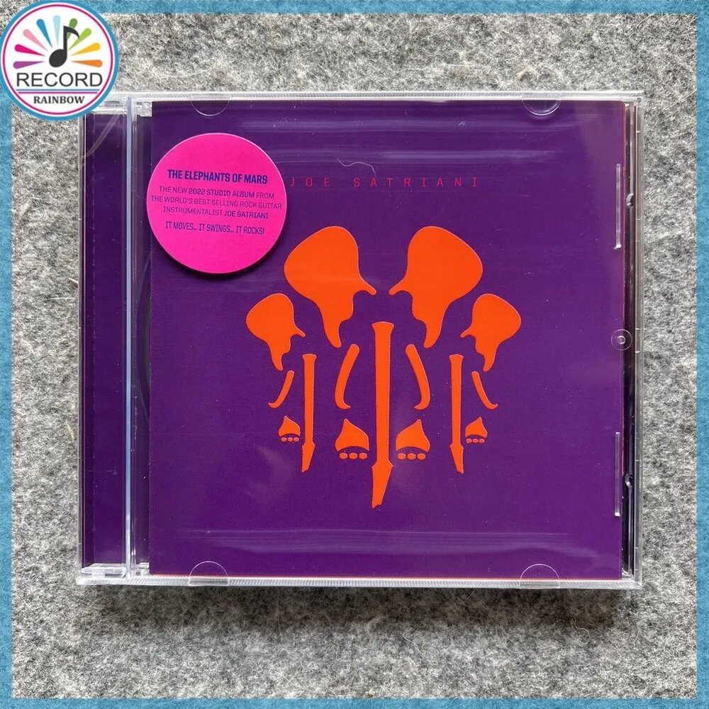 CD Joe Satriani The Elephants of Mars CD запечатанный совершенно новый альбом RS